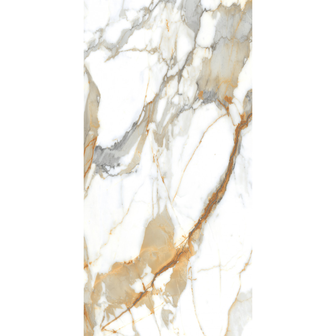 Гранитогрес Daimond gold Цвят Бял Размер 60x120 см